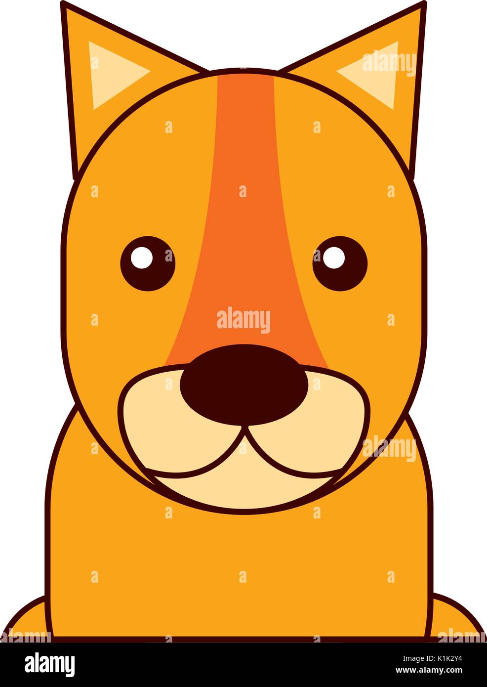 Wild lioness isolated icon Stock Vector Image & Art - Alamy