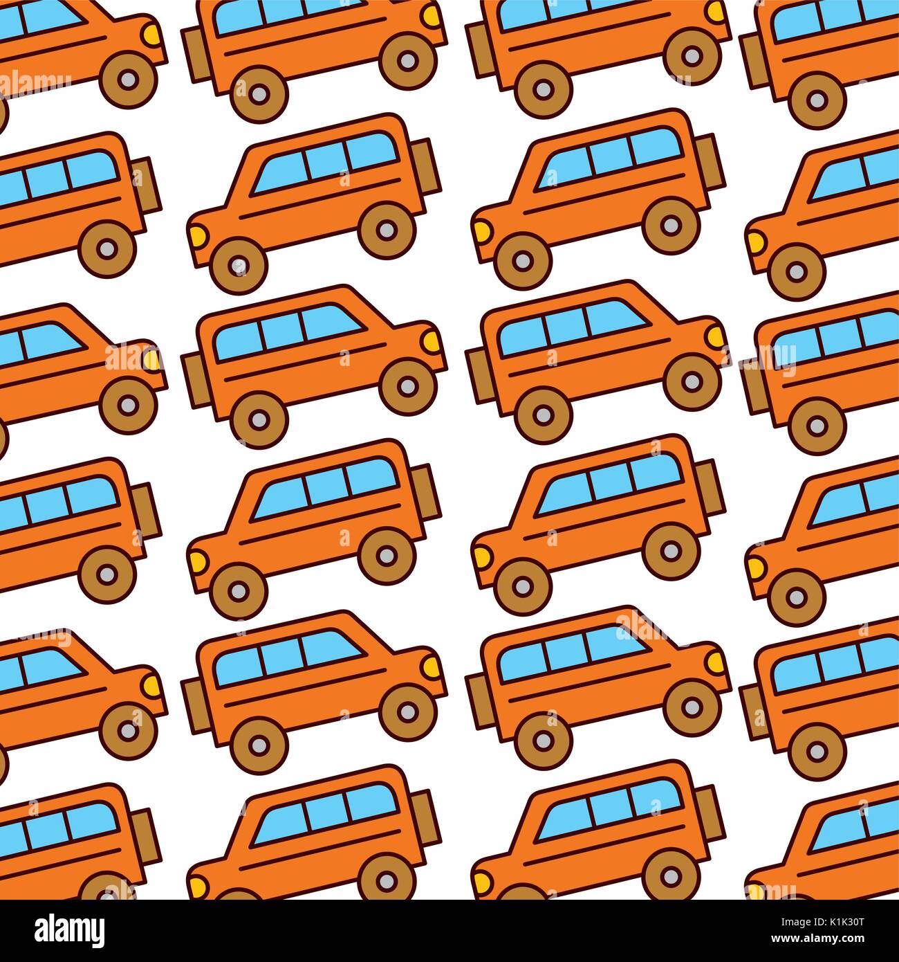 safari van pattern background Stock Vector Image & Art - Alamy