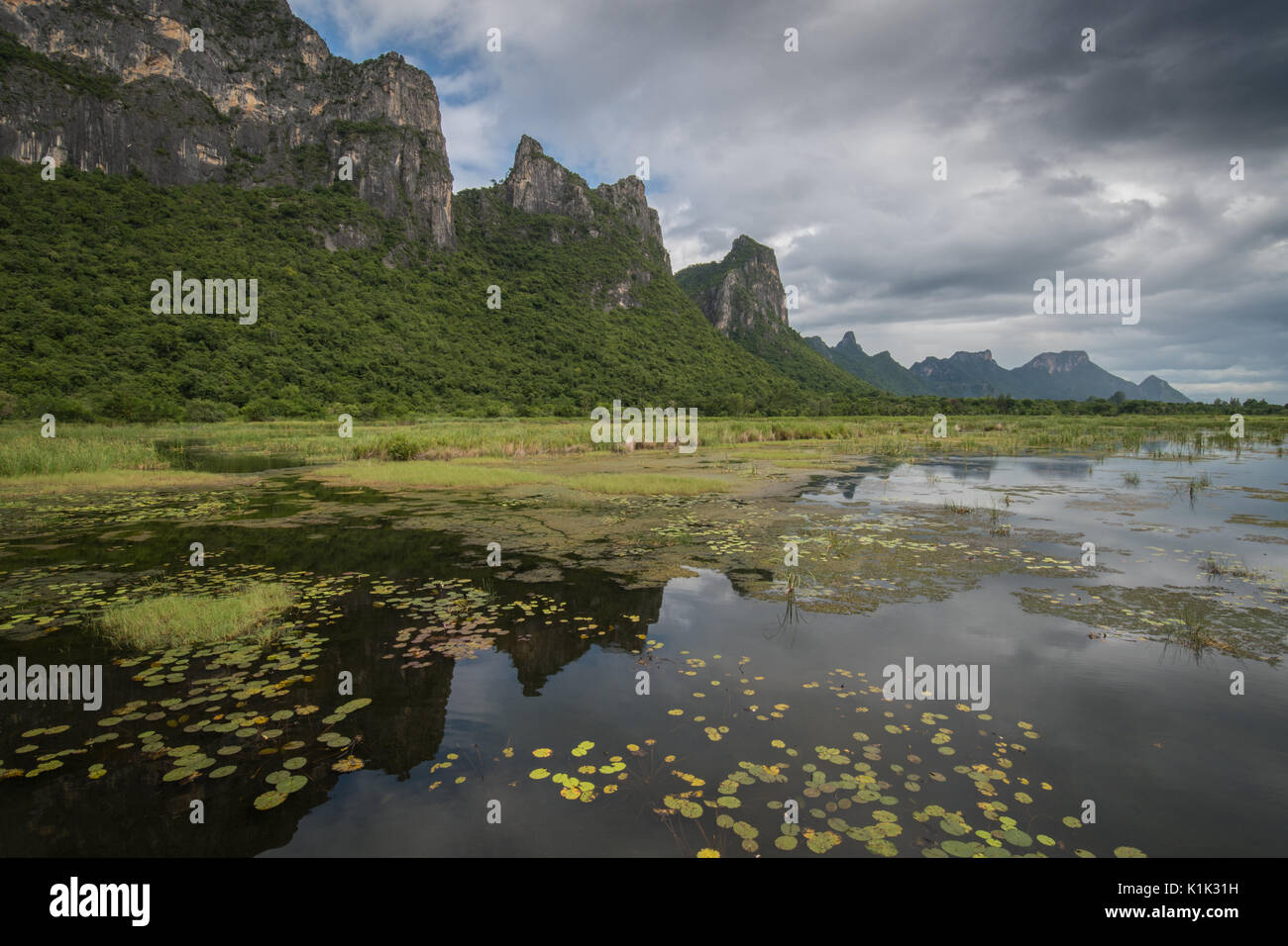 Khao Sam Roi Yot National Park, Thailand. Khao Sam Roi Yot means "The ...