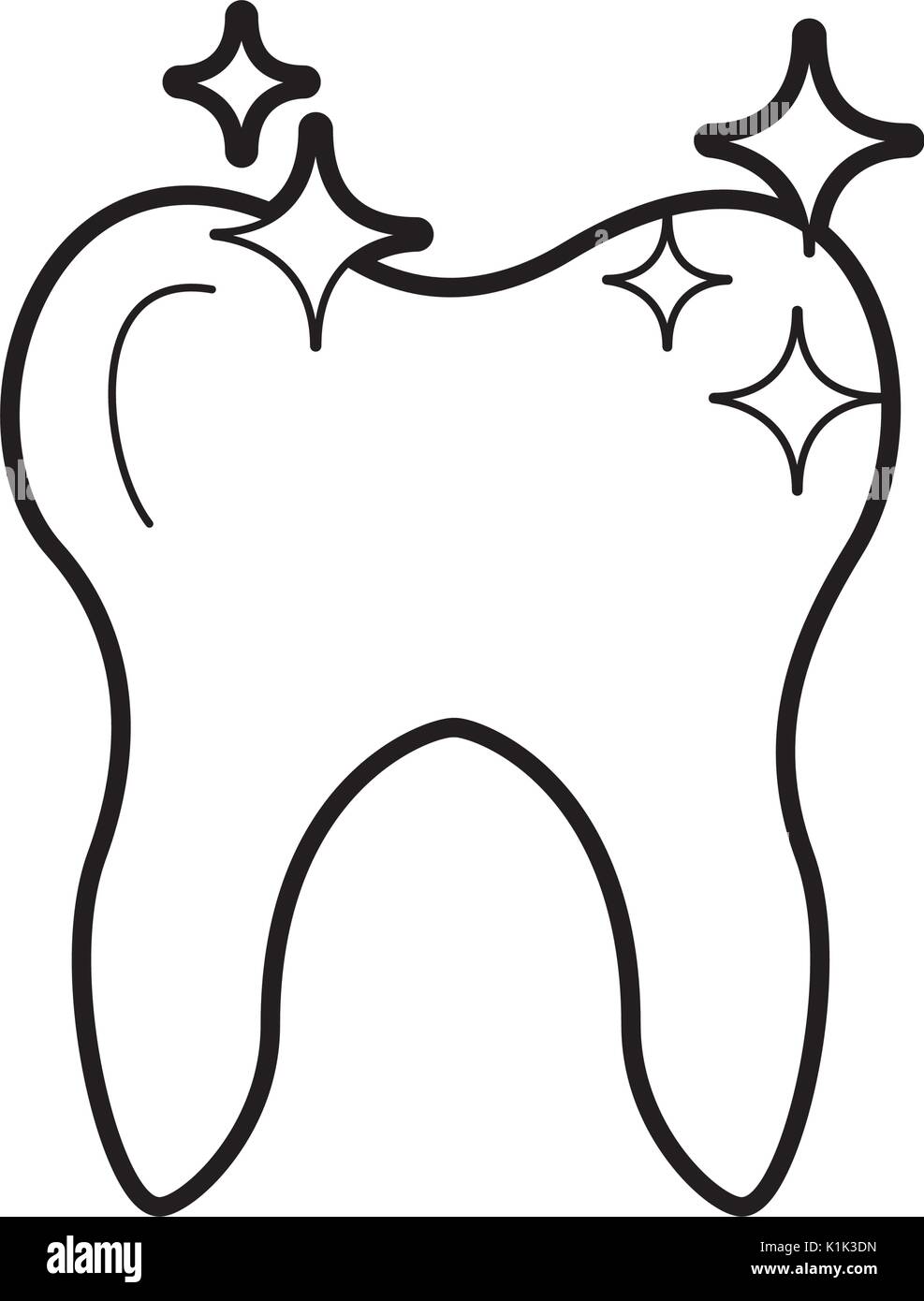 Human tooth with stars Stock Vector Image & Art - Alamy