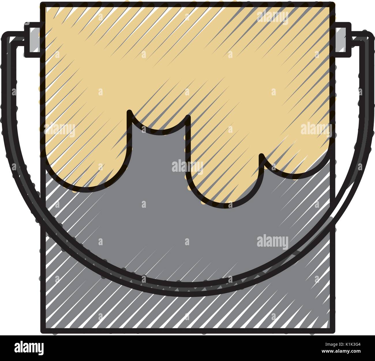 paint pot isolated icon Stock Vector Image & Art - Alamy