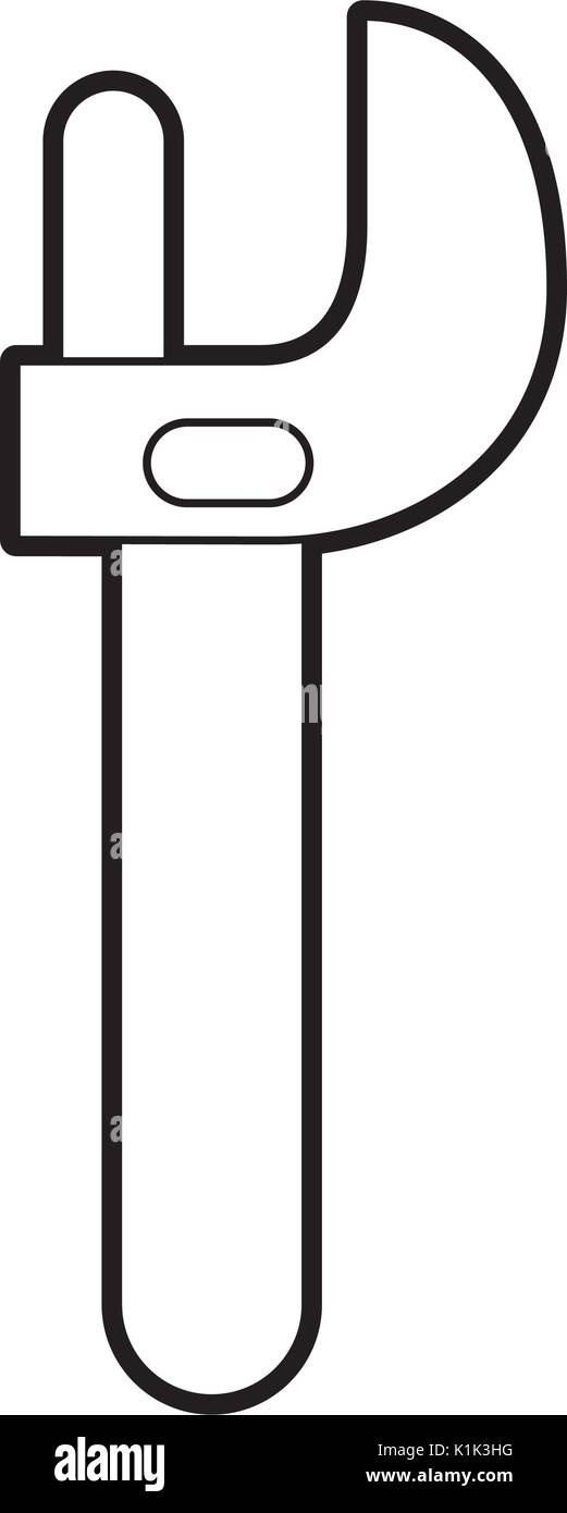 wrench tool isolated icon Stock Vector Image & Art - Alamy