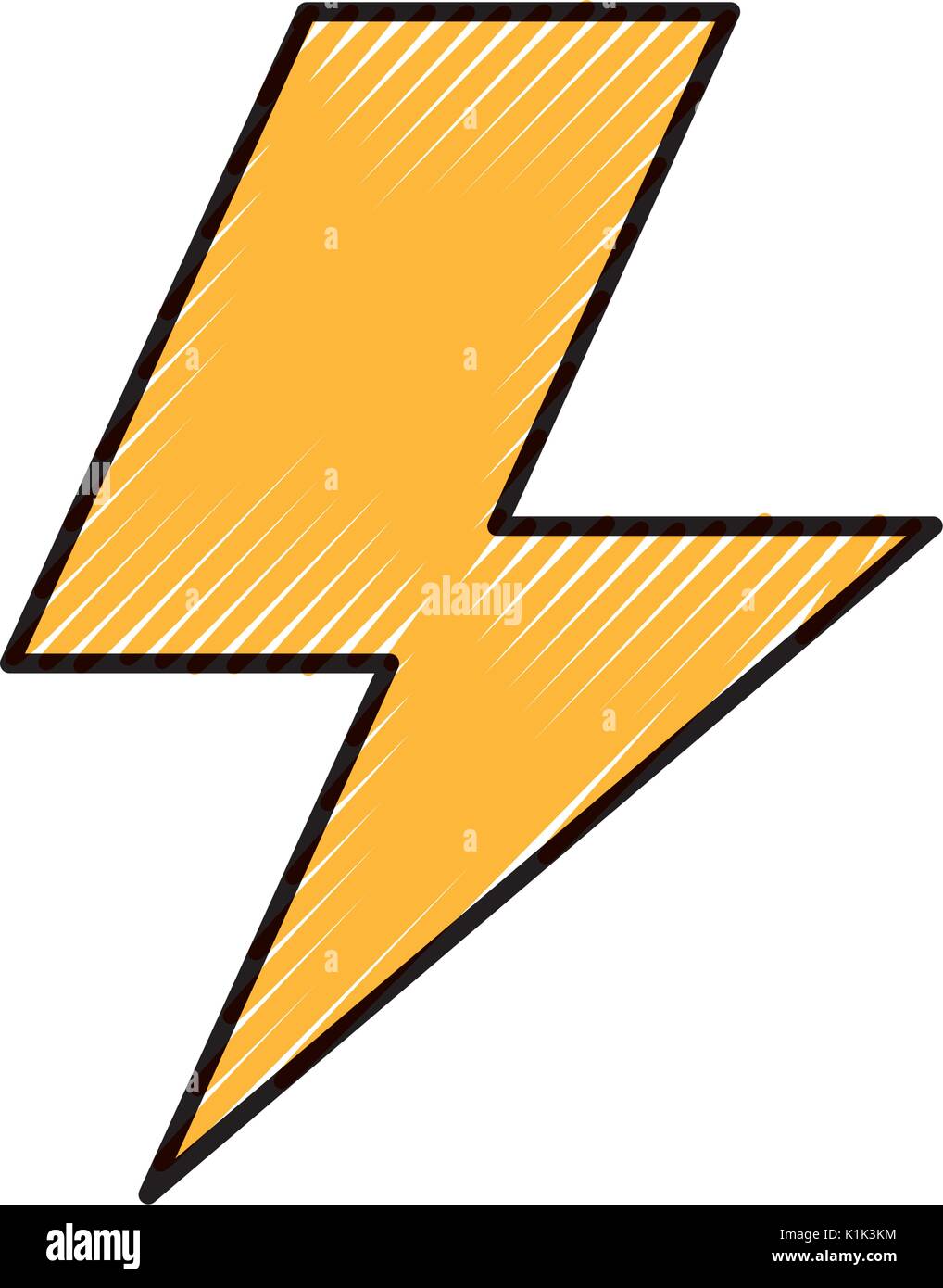 thunder ray isolated icon Stock Vector Image & Art - Alamy