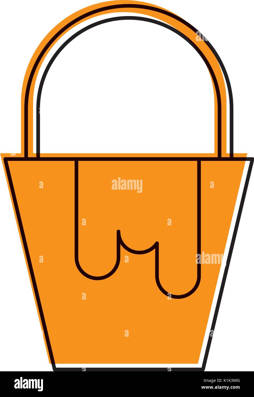 paint pot isolated icon Stock Vector Image & Art - Alamy