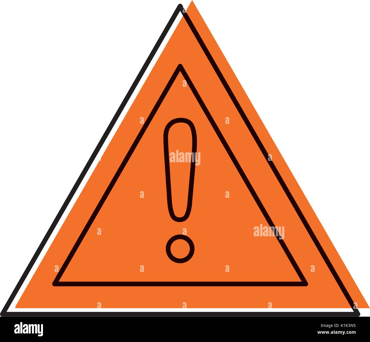 alert sign isolated icon Stock Vector Image & Art - Alamy