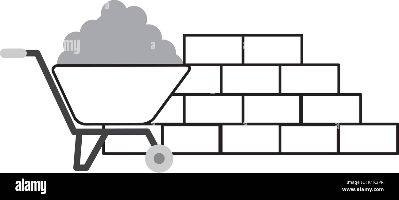 Bricks transportation Cut Out Stock Images & Pictures - Alamy