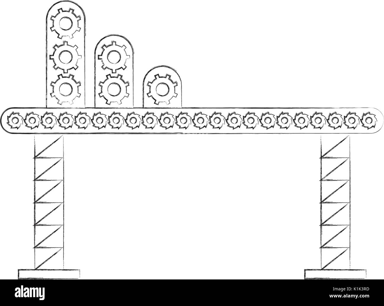 Moving band production Stock Vector Images - Alamy