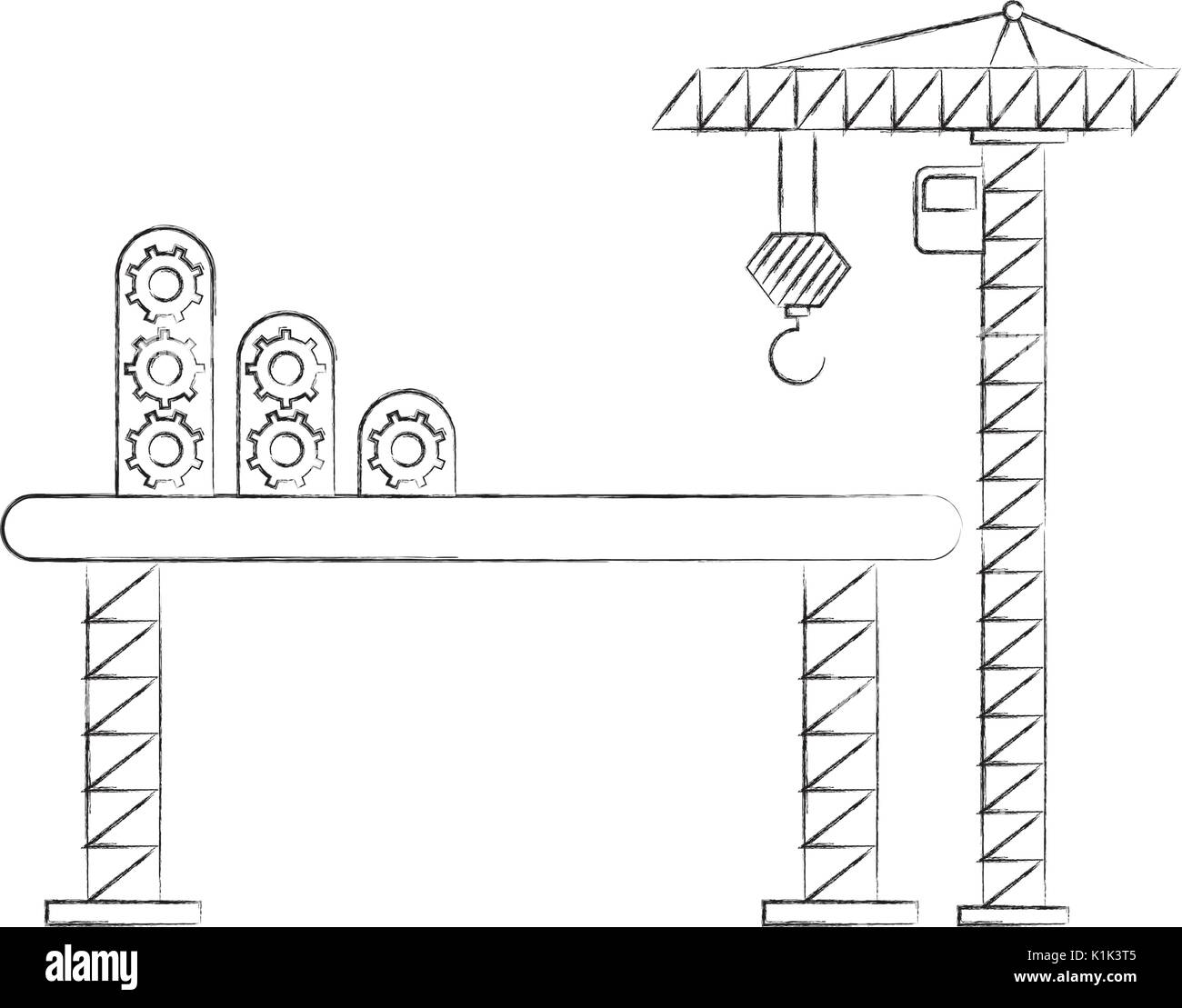 Industrial metal band Black and White Stock Photos & Images - Alamy