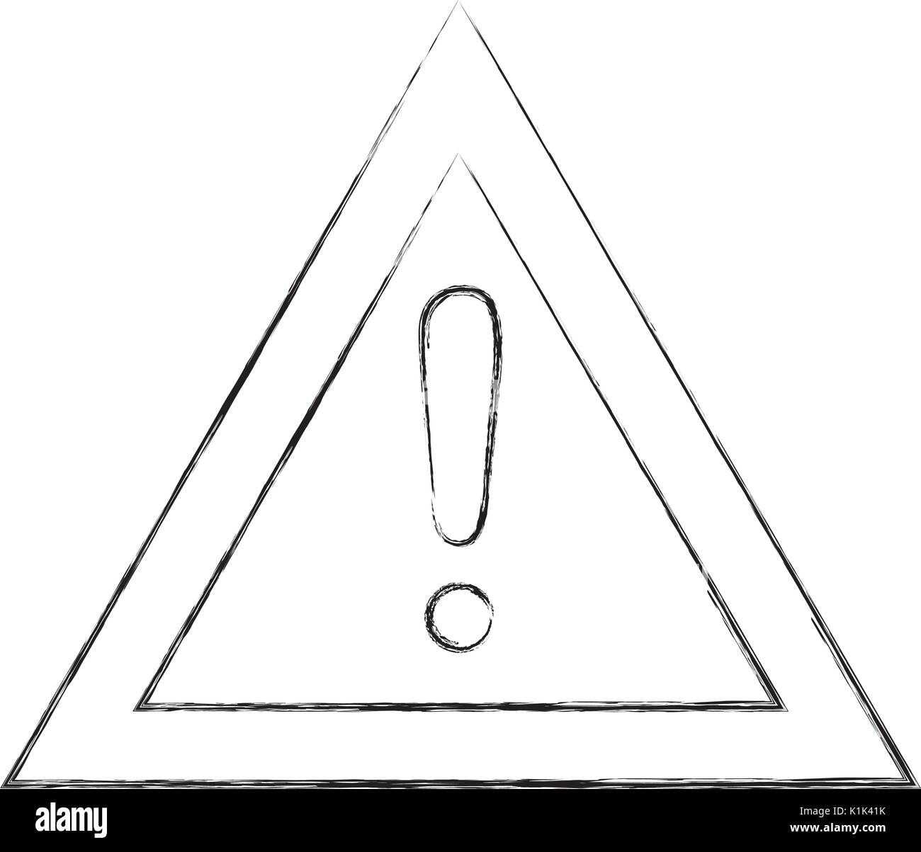alert sign isolated icon Stock Vector Image & Art - Alamy