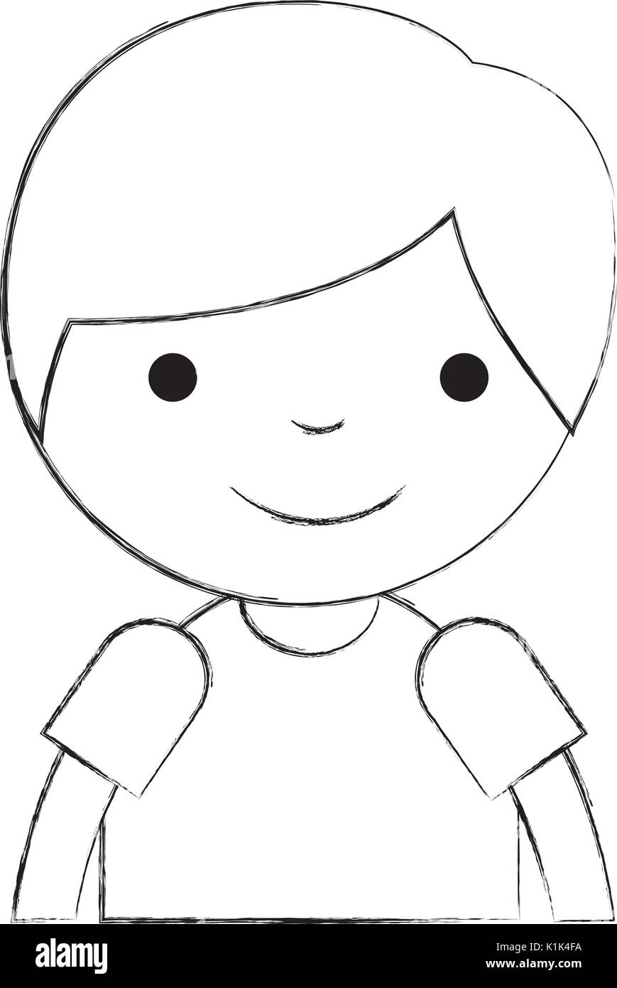 cute boy avatar character Stock Vector Image & Art - Alamy