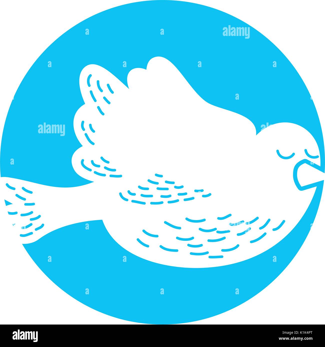 cute dove isolated icon Stock Vector Image & Art - Alamy