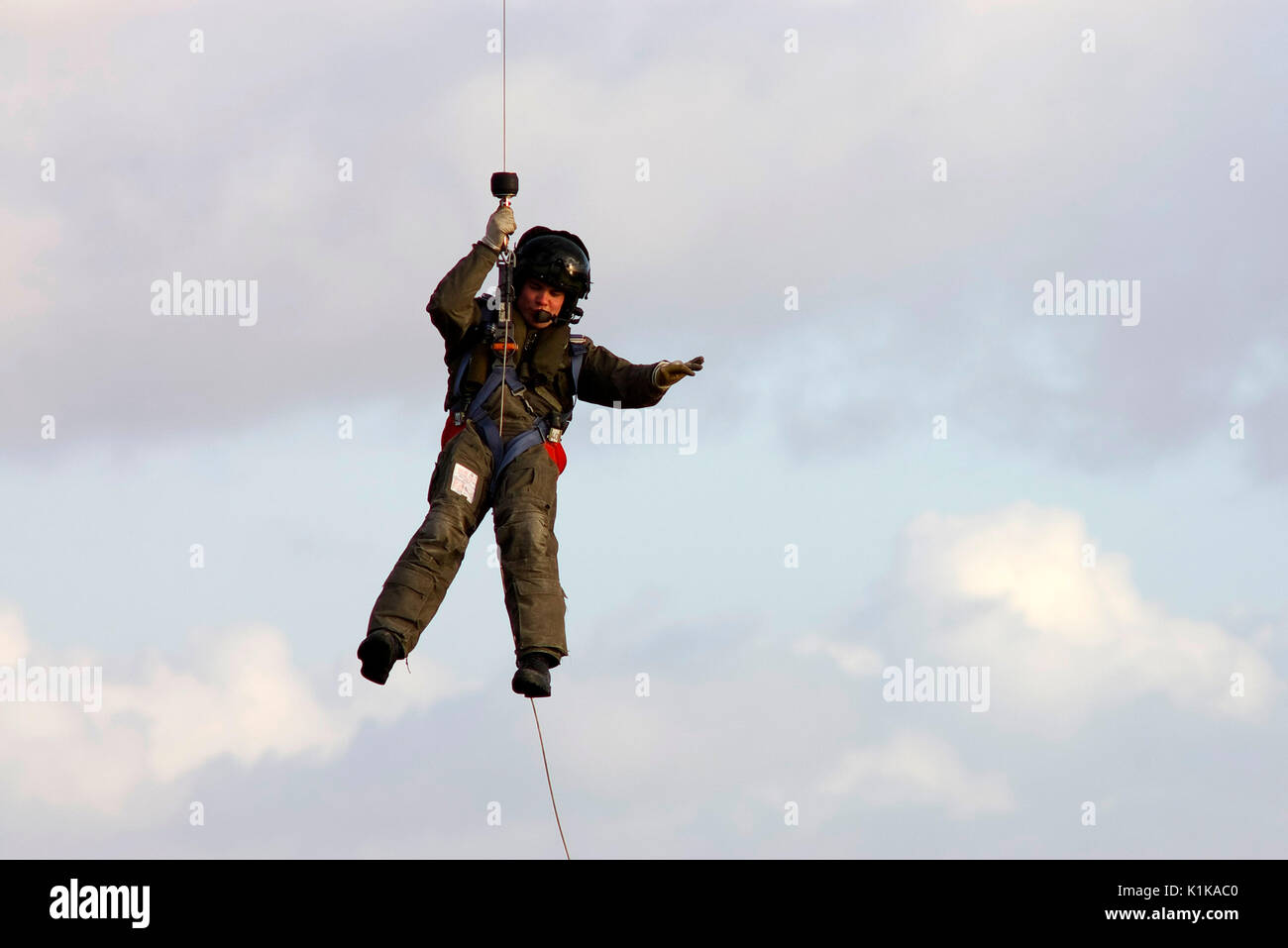 Winch Training, South Stack, Anglesey Stock Photo - Alamy