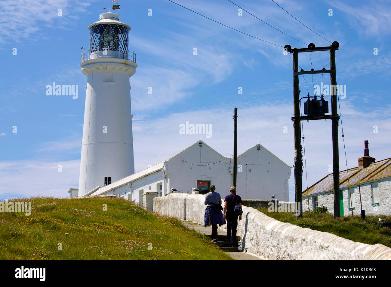 South Stack, Lighthouse, Holyhead, Anglesey, North Wales, United ...