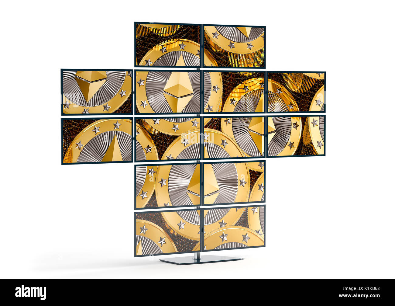Money monitor hi-res stock photography and images - Alamy