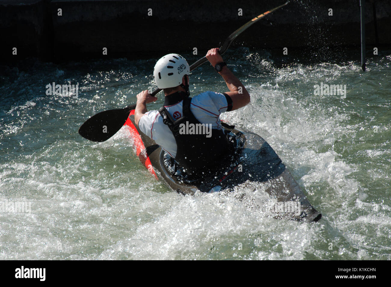 Whitewater slalom course hi-res stock photography and images - Alamy