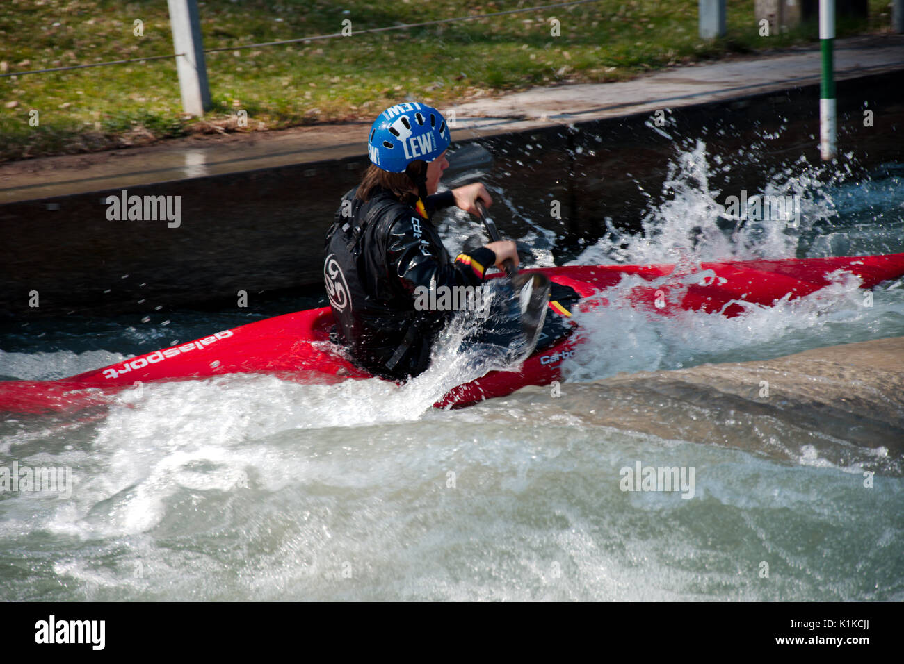 Olympic kayak competition hi-res stock photography and images - Alamy
