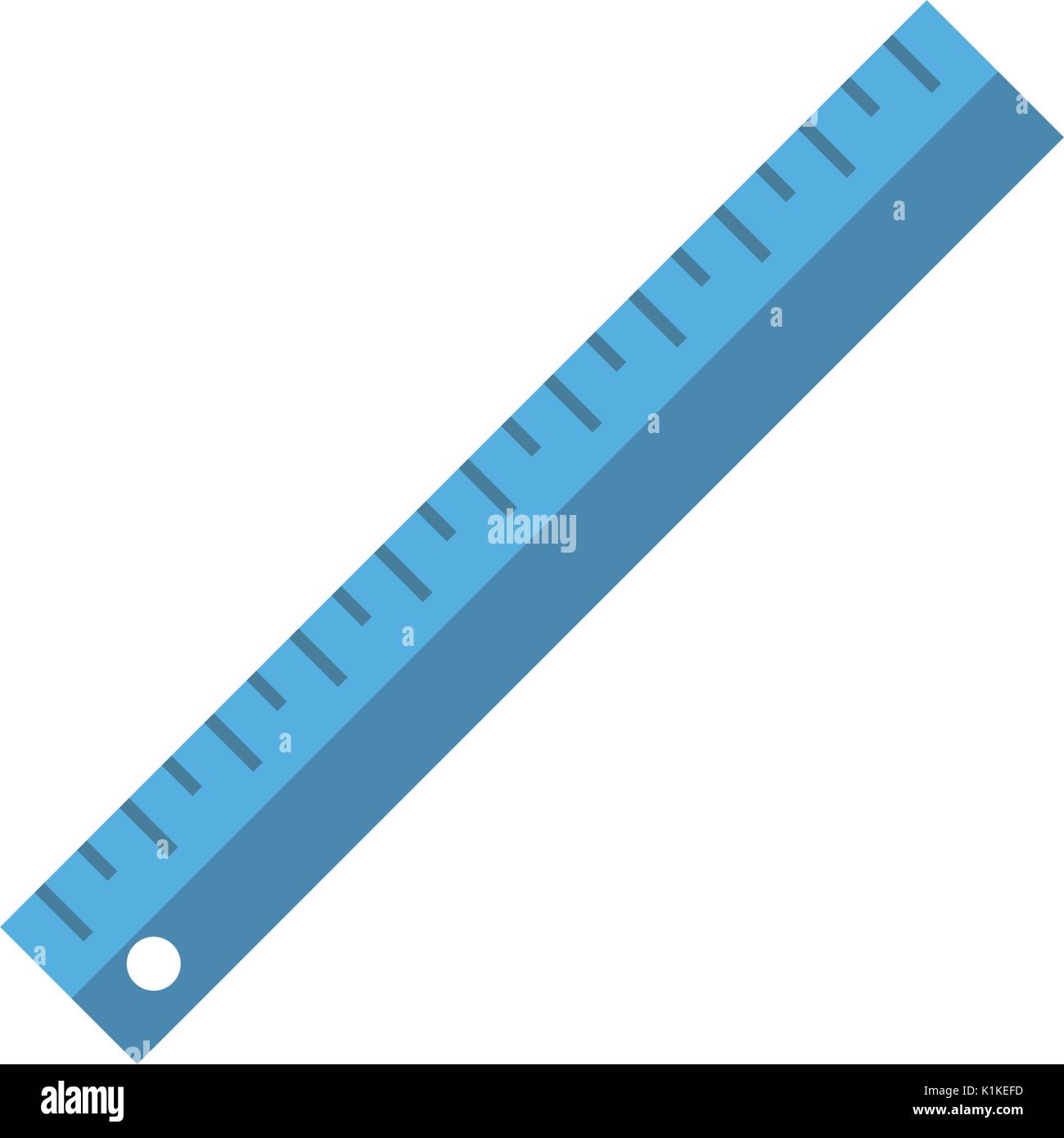 ruler measuring device icon image vector illustration design Stock ...
