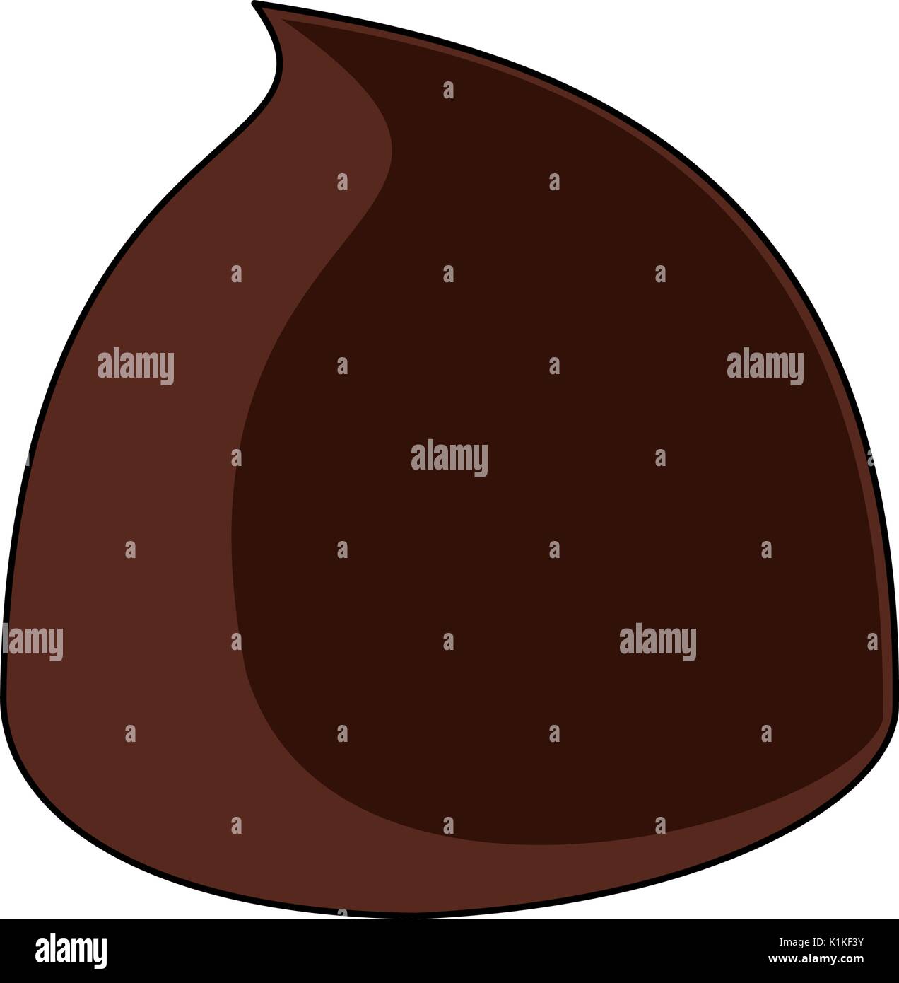 chocolate truffles icon image vector illustration design Stock Vector ...