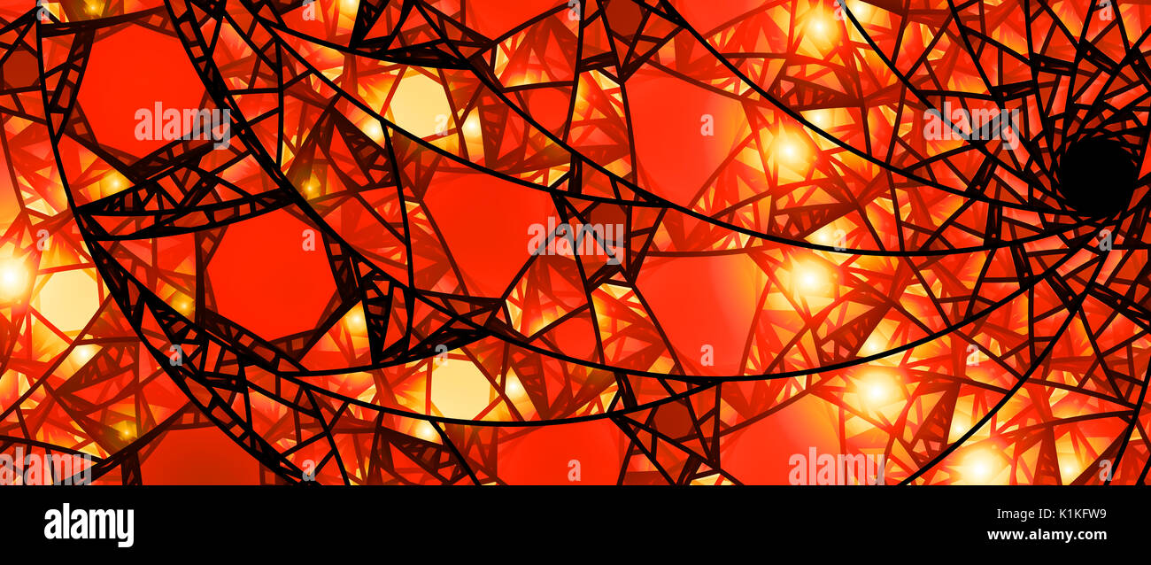 Hell stained glass hi-res stock photography and images - Alamy