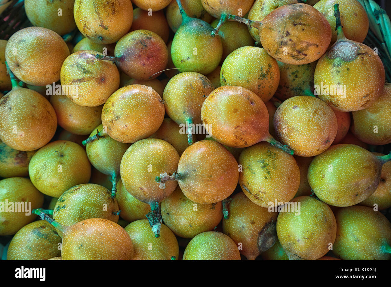 bulk granadilla in Colombia Stock Photo - Alamy