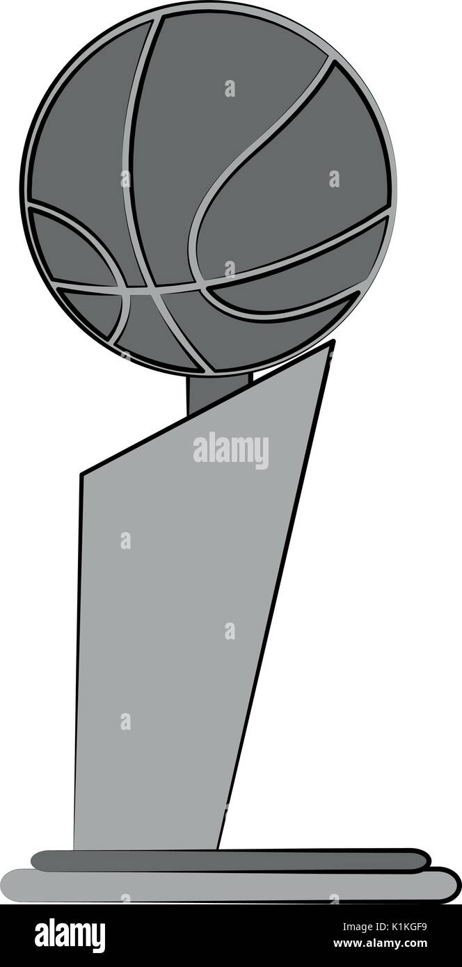 basketball trophy icon image vector illustration design Stock Vector ...