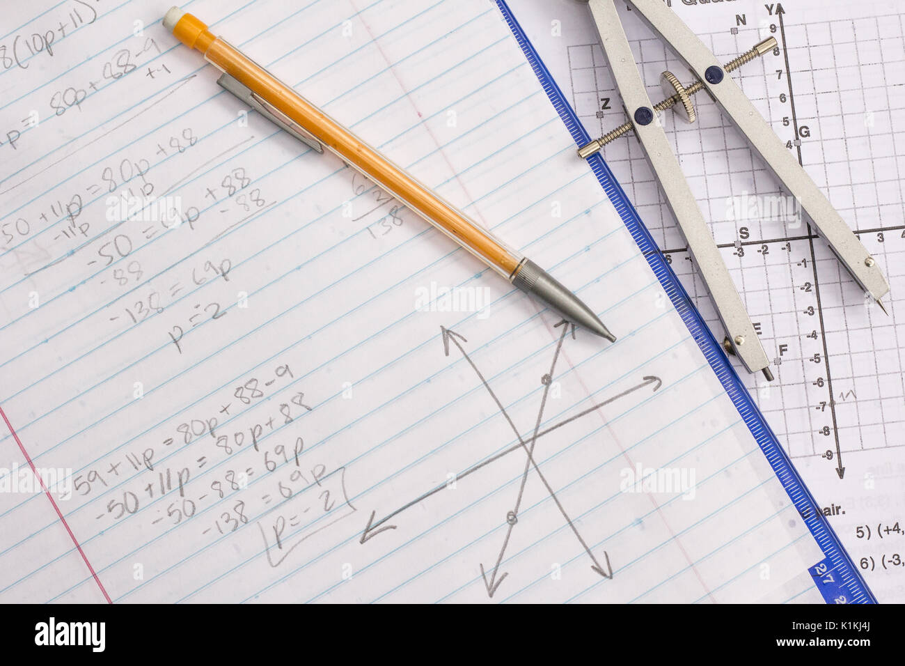 Algebra class hi-res stock photography and images - Alamy