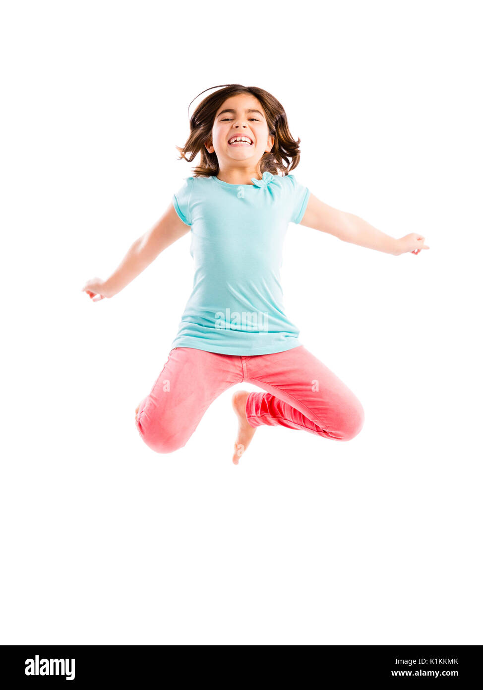 Child jump hi-res stock photography and images - Alamy