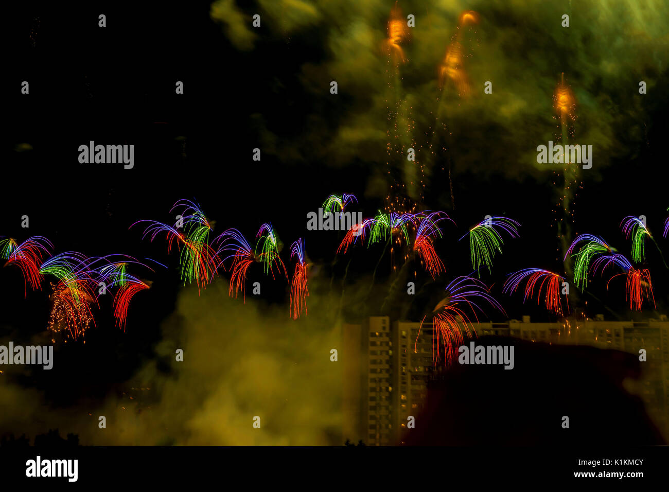 Pyrotechnic devices hi-res stock photography and images - Alamy