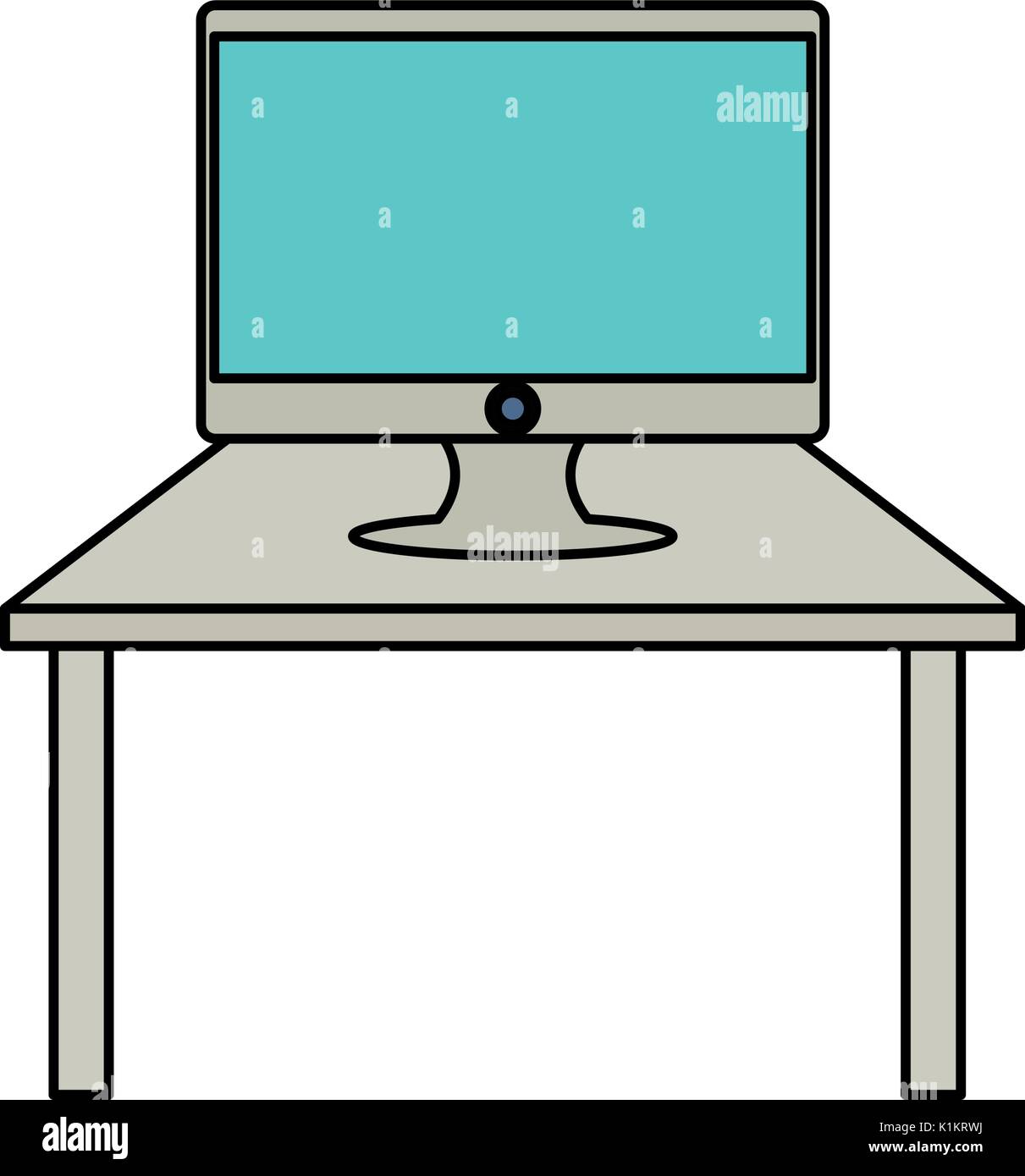 Computer screen technology icon vector illustration graphic design ...