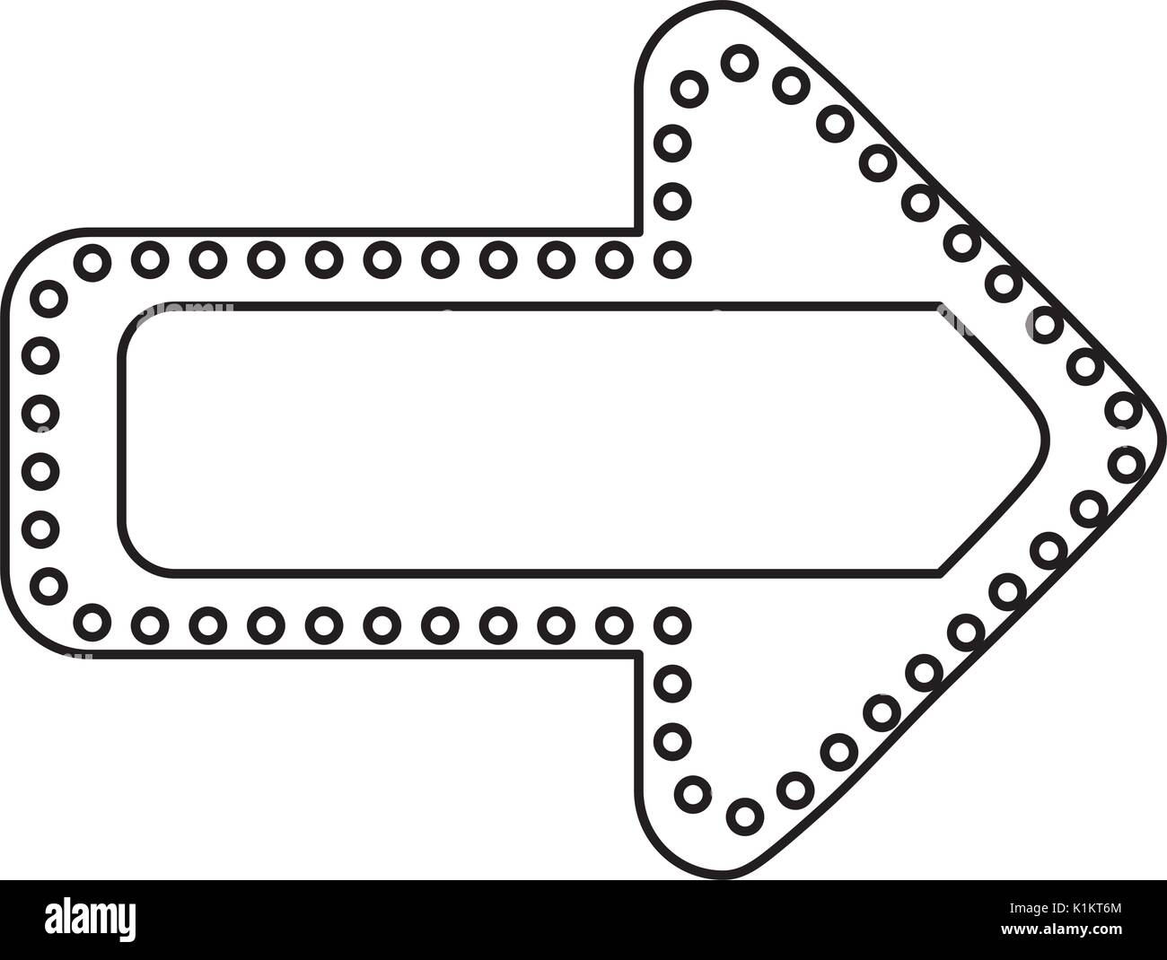 arrow signal light icon vector illustration graphic design Stock Vector ...
