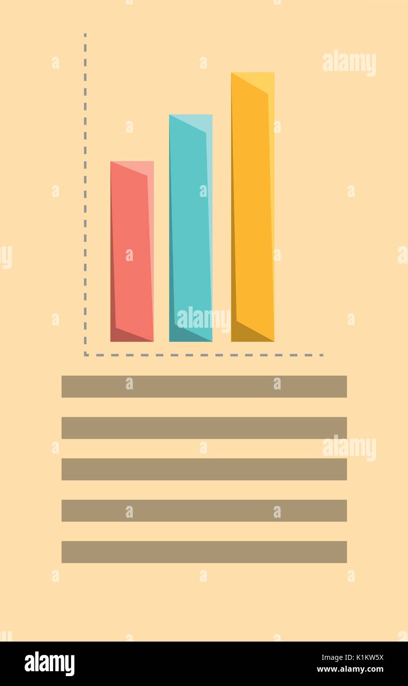 Graphic stats bars icon vector illustration graphic design Stock Vector ...