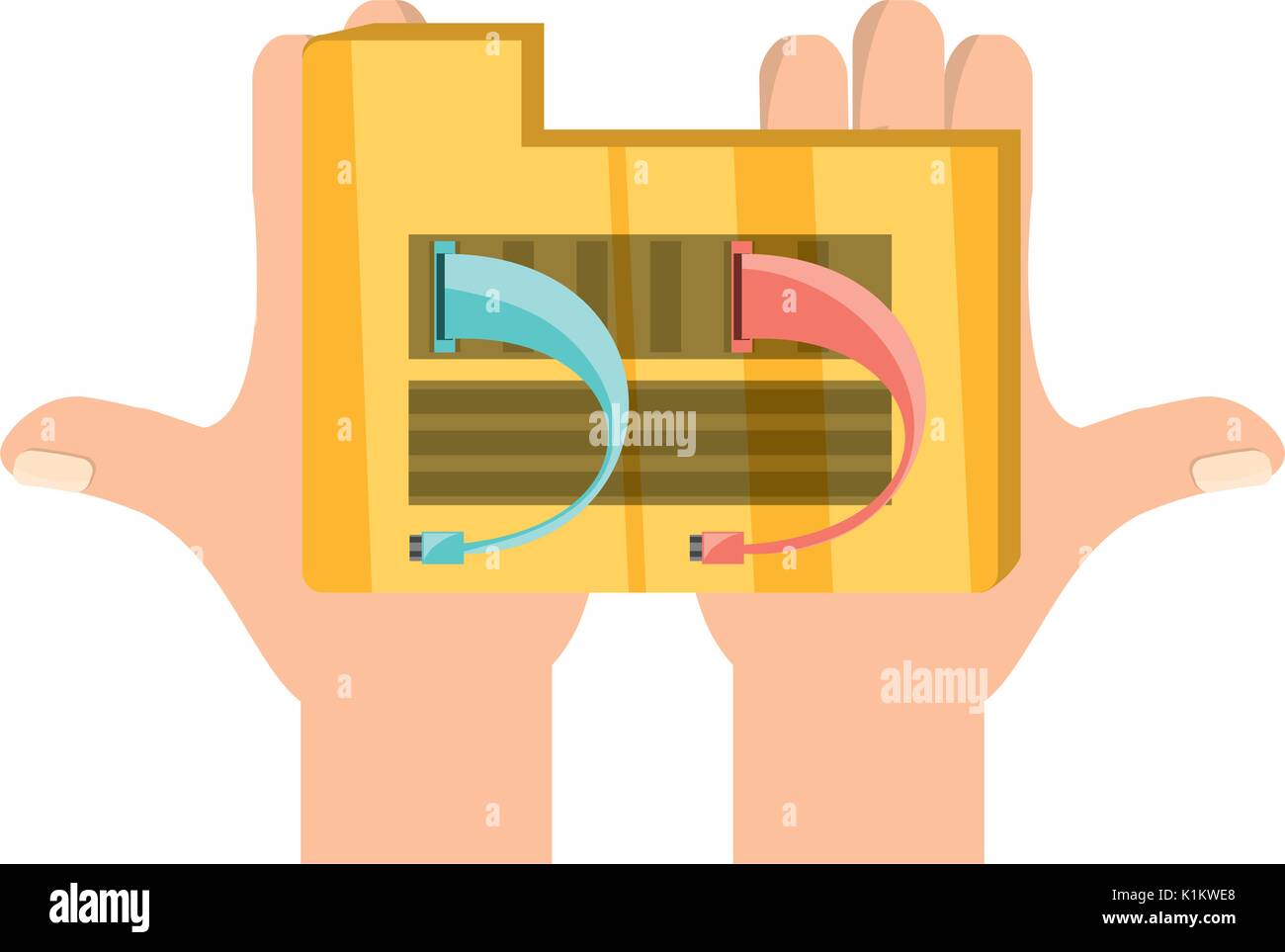 Digital folder symbol icon vector illustration graphic design Stock ...