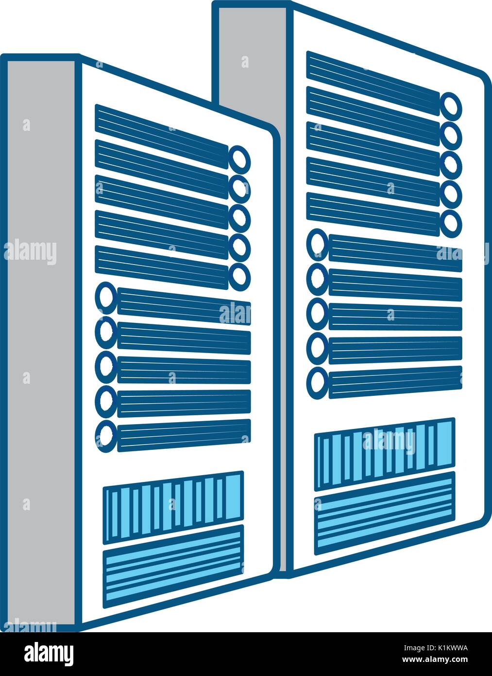 Database server storage icon vector illustration graphic design Stock ...