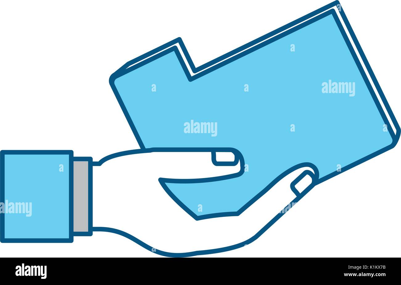 Digital folder symbol icon vector illustration graphic design Stock ...