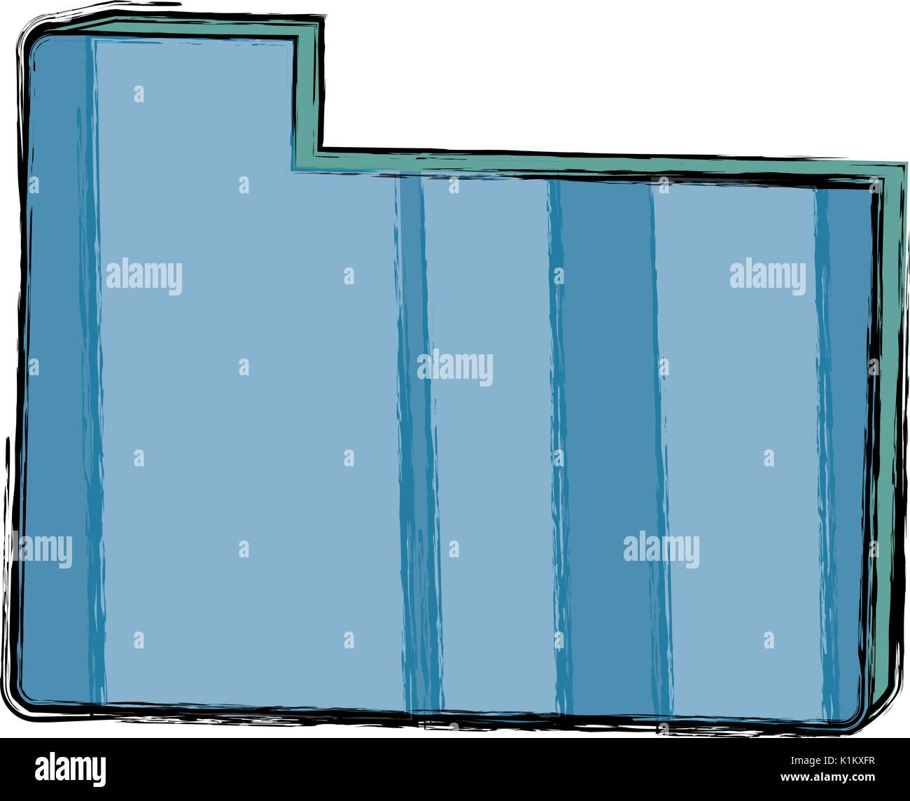 Digital folder symbol icon vector illustration graphic design Stock ...