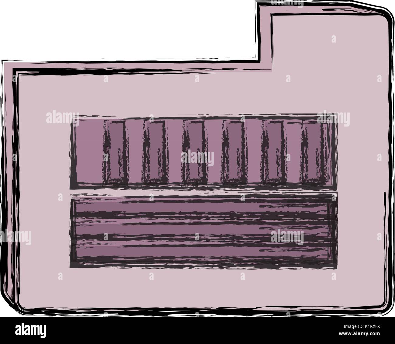 Digital folder symbol icon vector illustration graphic design Stock ...