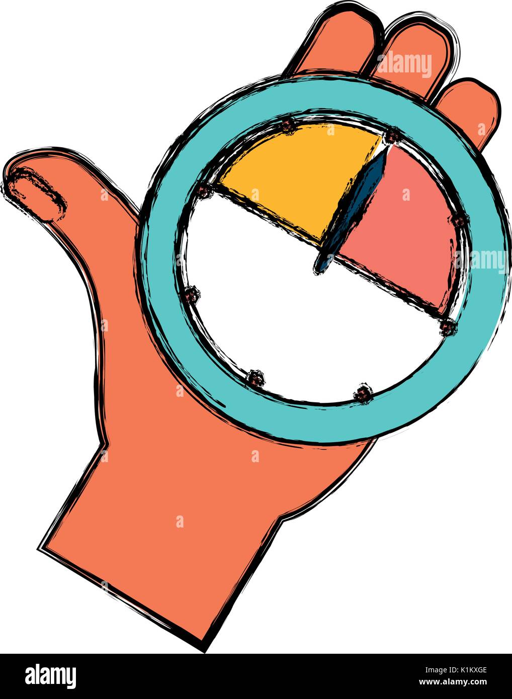 Key performance indicator symbol icon vector illustration graphic ...