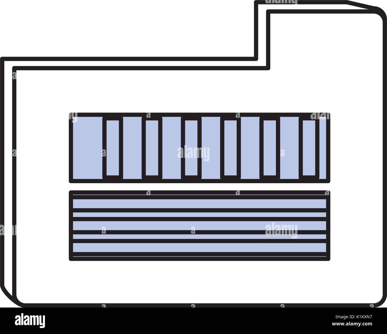 Digital folder symbol icon vector illustration graphic design Stock ...