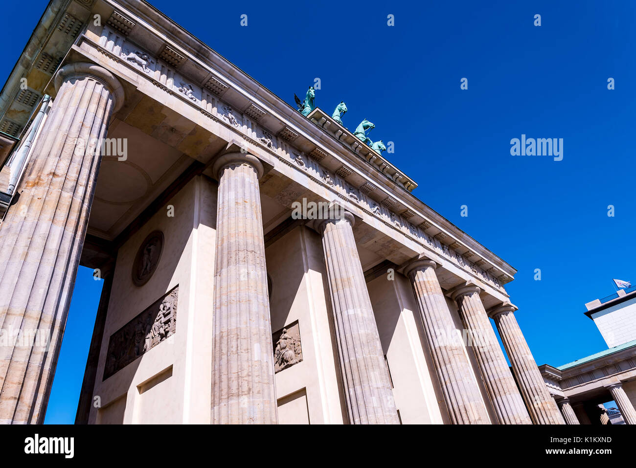 Brandenburg Gate is Berlin's most famous landmark. A symbol of Berlin ...