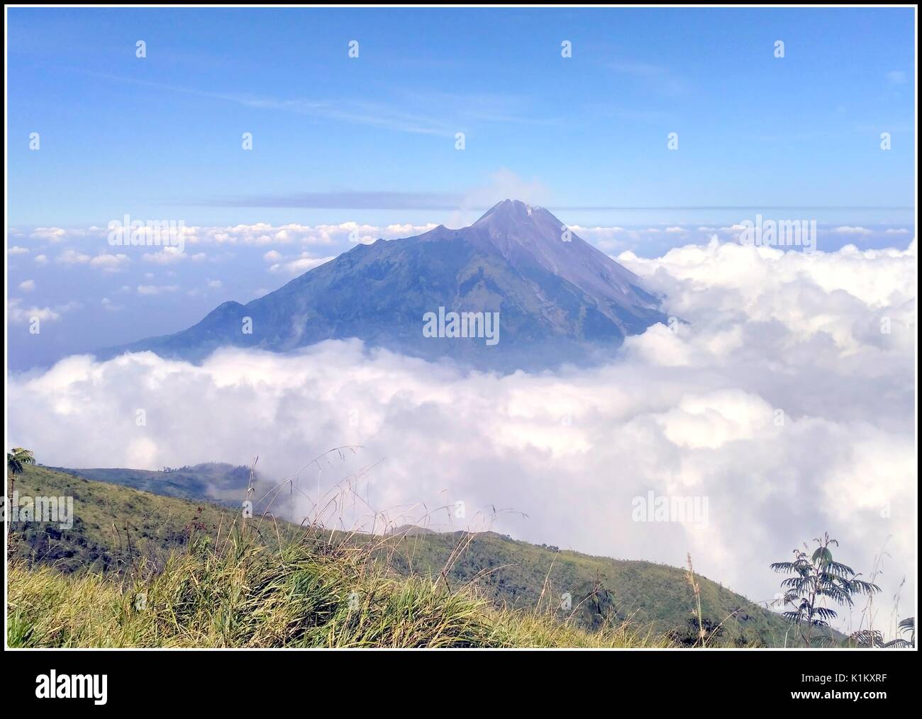 Merbabu landscape hi-res stock photography and images - Alamy