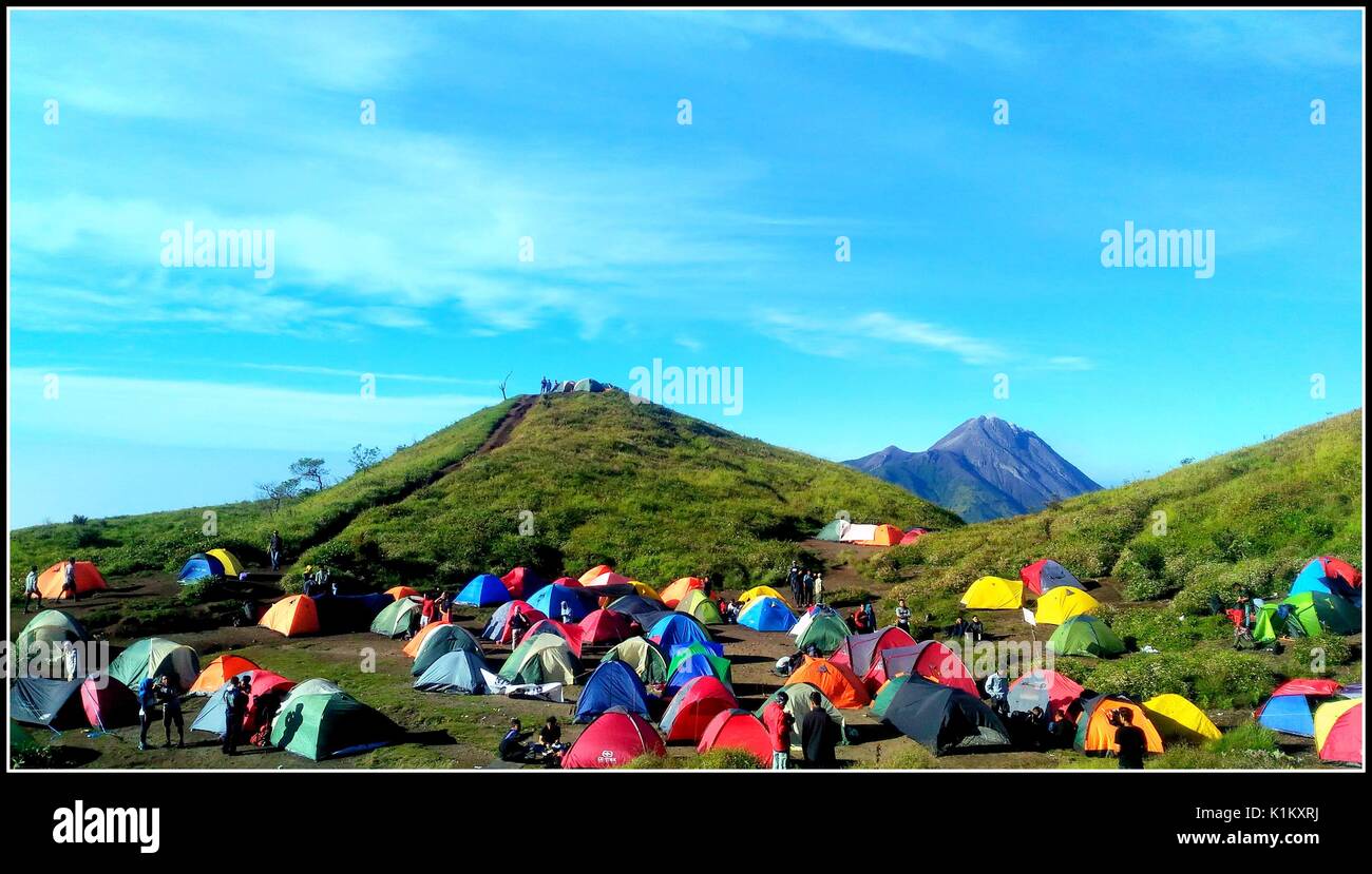 Merbabu Mountain, Java Center, Indonesia Stock Photo - Alamy