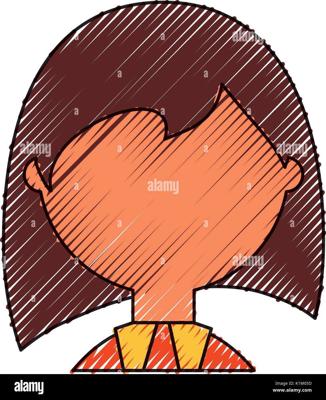 Geek woman cartoon icon vector illustration graphic design Stock Vector ...