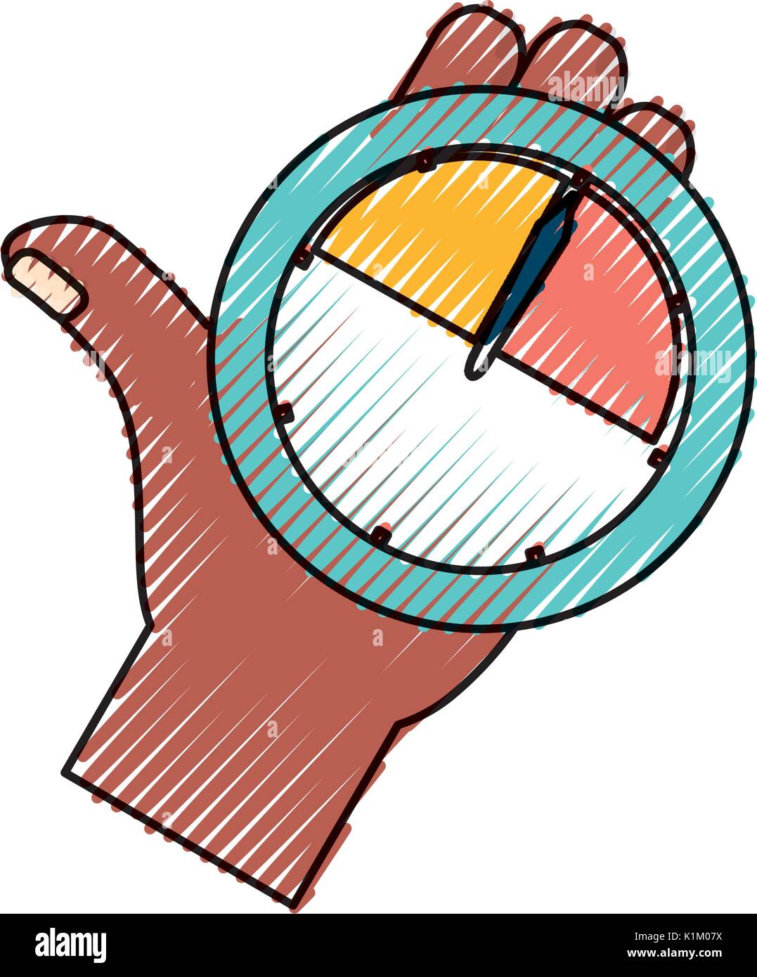 Key performance indicator symbol icon vector illustration graphic ...