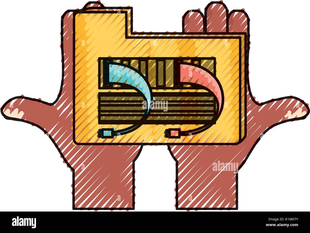Digital folder symbol icon vector illustration graphic design Stock ...