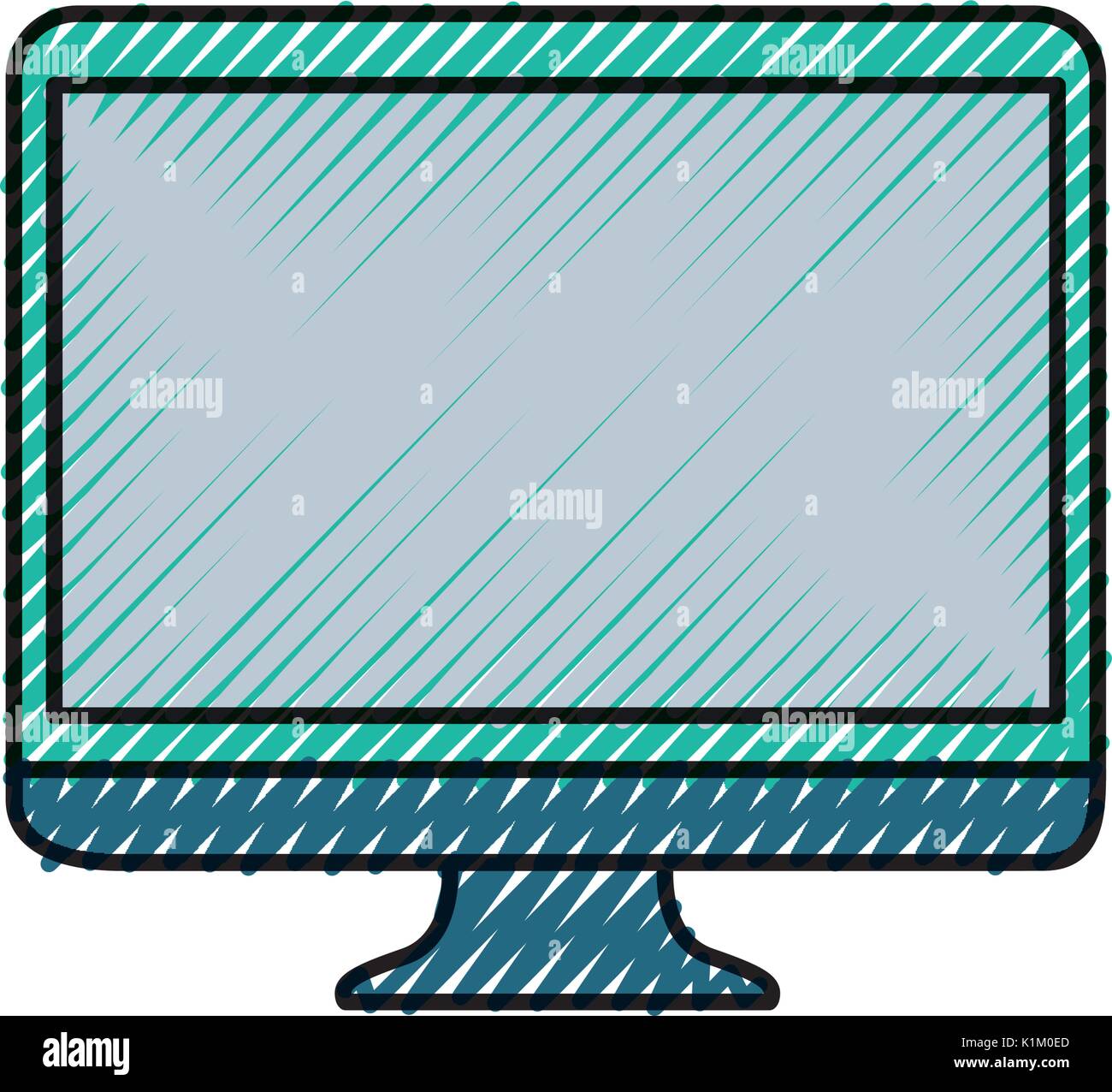 Computer screen technology icon vector illustration graphic design ...