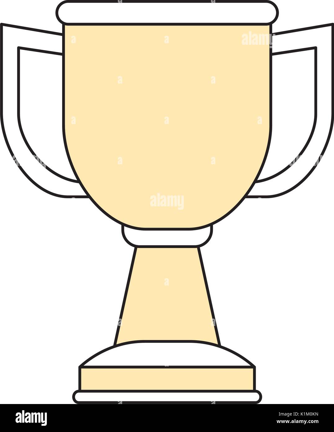 Trophy cup symbol icon vector illustration graphic design Stock Vector ...