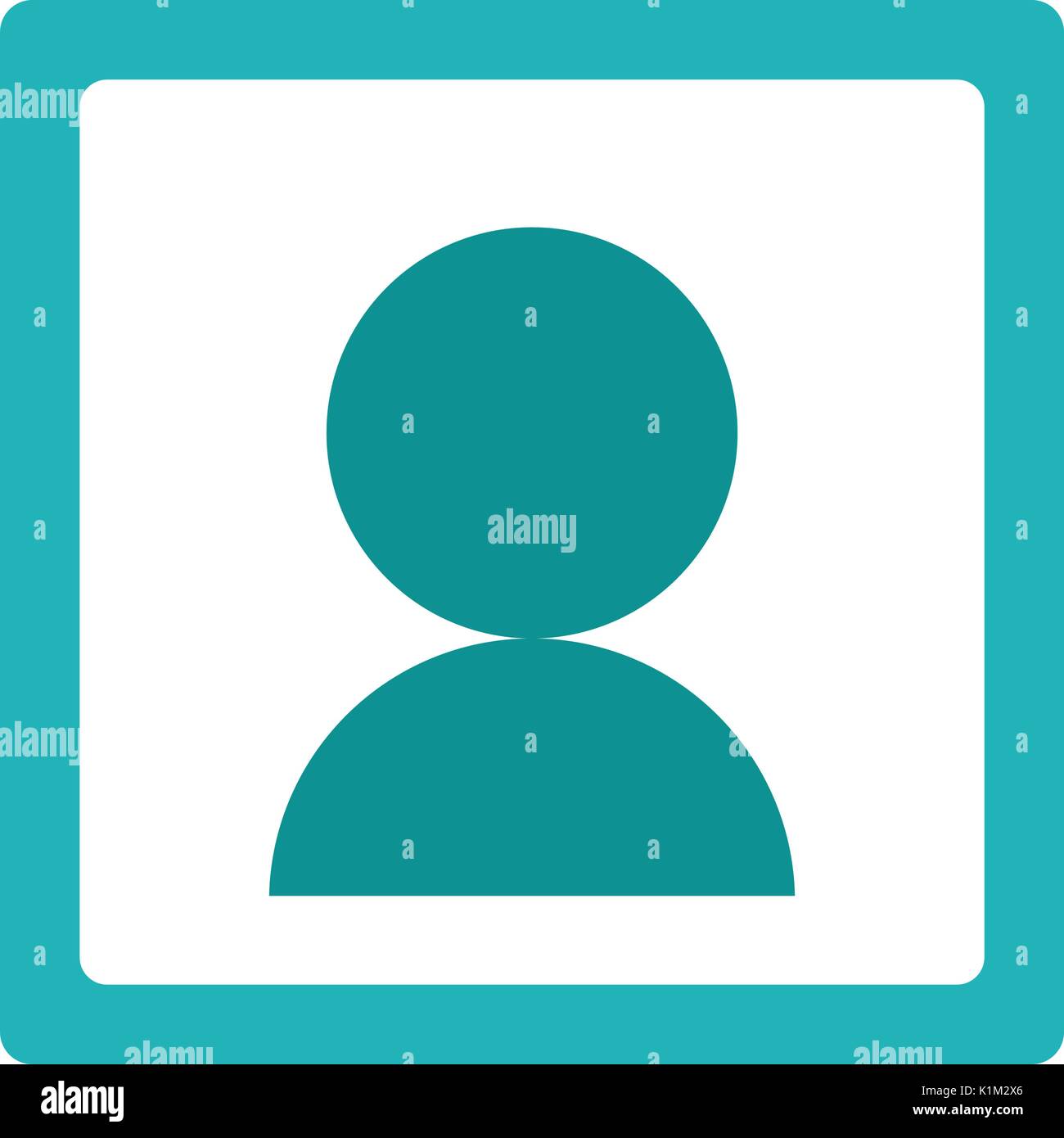 user pictogram in frame icon image Stock Vector Image & Art - Alamy