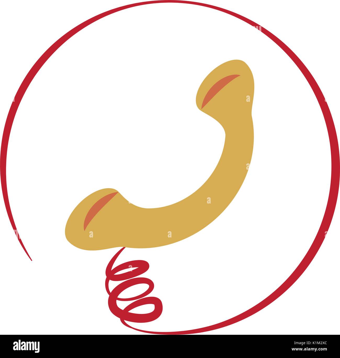 Telephone dial emblem Stock Vector Images - Alamy