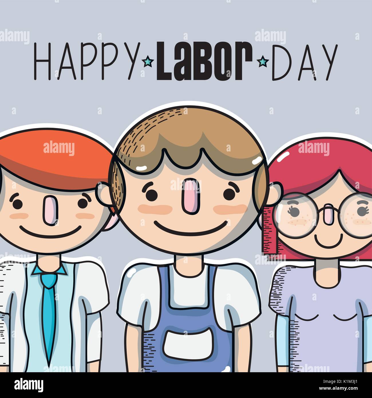 people celebrating labor day holiday Stock Vector Image & Art - Alamy