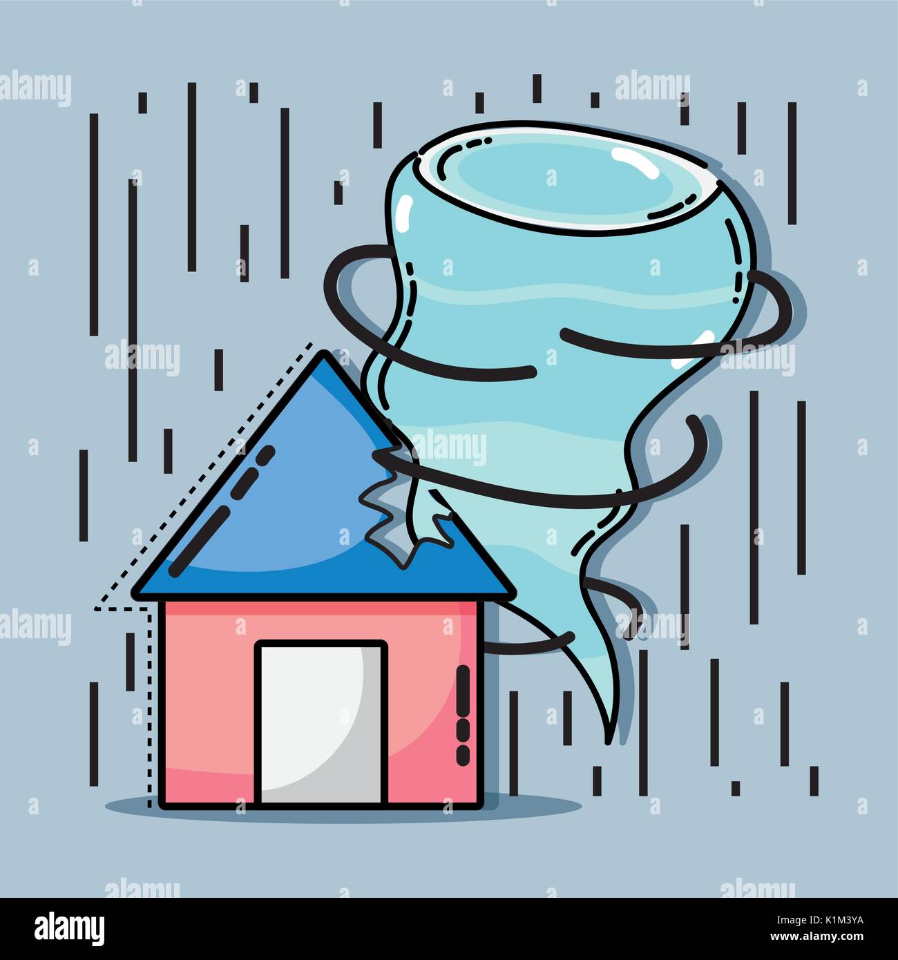 natural weather condition and diferents temperature Stock Vector Image ...